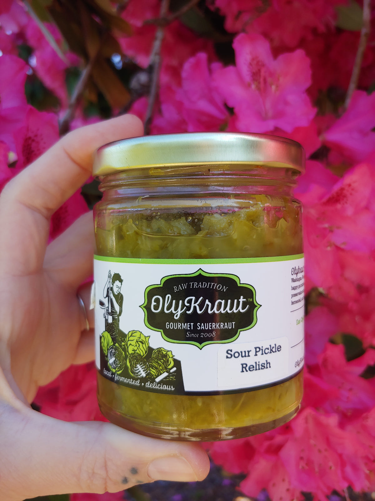 Sour Pickle Relish | OlyKraut